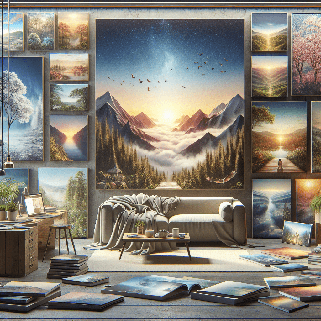 Explorând Inovațiile Anului 2025 în Printuri Canvas pentru un Decor de ...